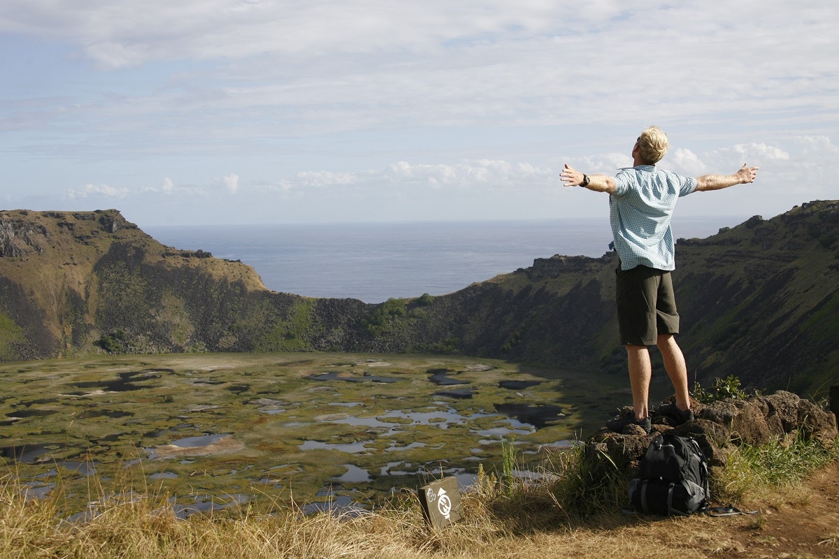 Volcán Rano Kau – Isla de Pascua Chile
