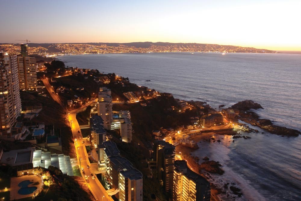Reñaca Beach – Valparaiso and Viña del Mar Chile